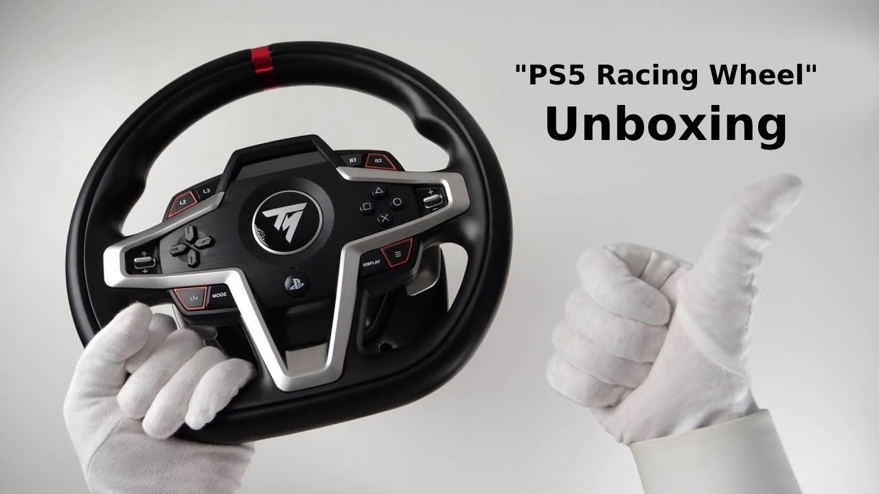 PS5 Racing Wheel Unboxing (Thrustmaster T248) - YouTube
