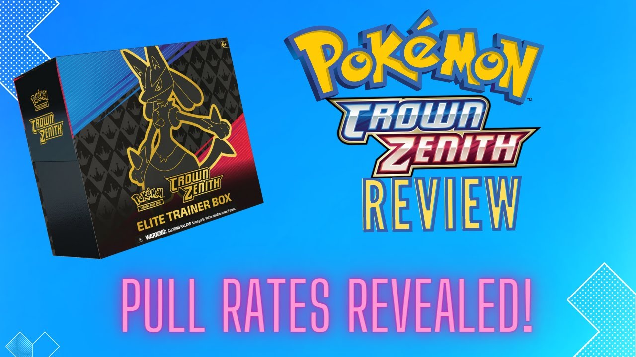 Pokemon Crown Zenith Review! PULL RATES REVEALED! Spoiler Alert- Pulls ...