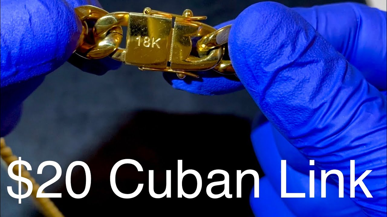DHGate Cuban Link Chain Review - YouTube
