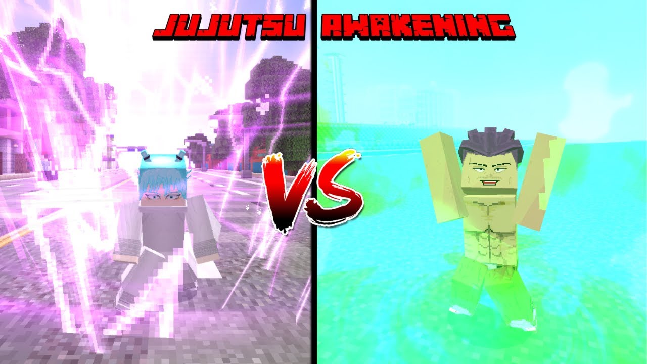Hakari Vs Kashimo In Jujutsu Kaisen Minecraft | Jujutsu Awakening Addon ...