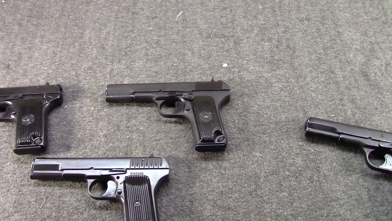 Chinese Military Type 54 Tokarev Pistols From R-Guns (Comparison ...