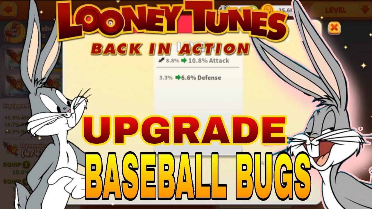 BASEBALL BUGS GADGETS UPGRADE BATTLES [ LOONEY TUNES WOM ] #game # ...