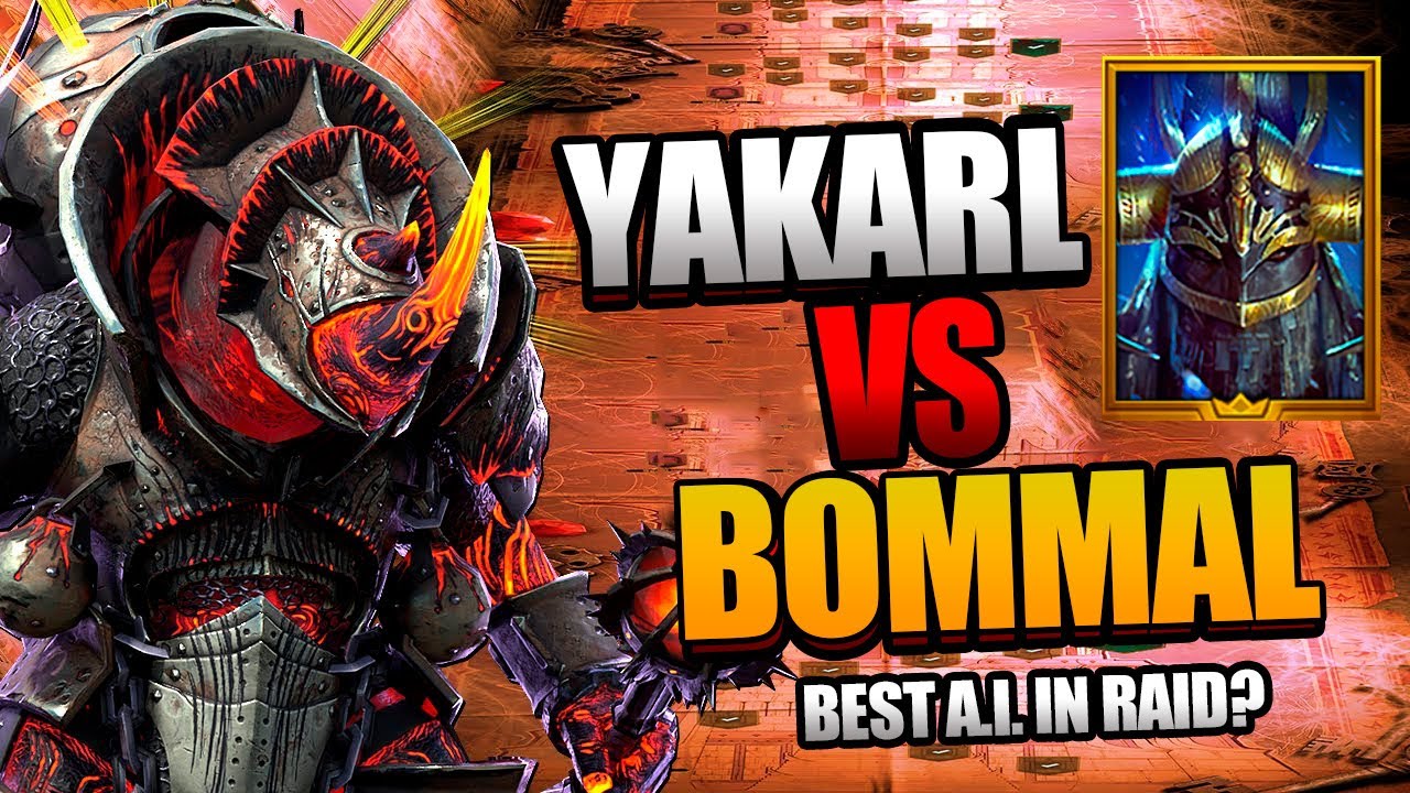 SMARTEST CHAMPION IN RAID? YAKARL VS BOMMAL | Raid Shadow Legends - YouTube