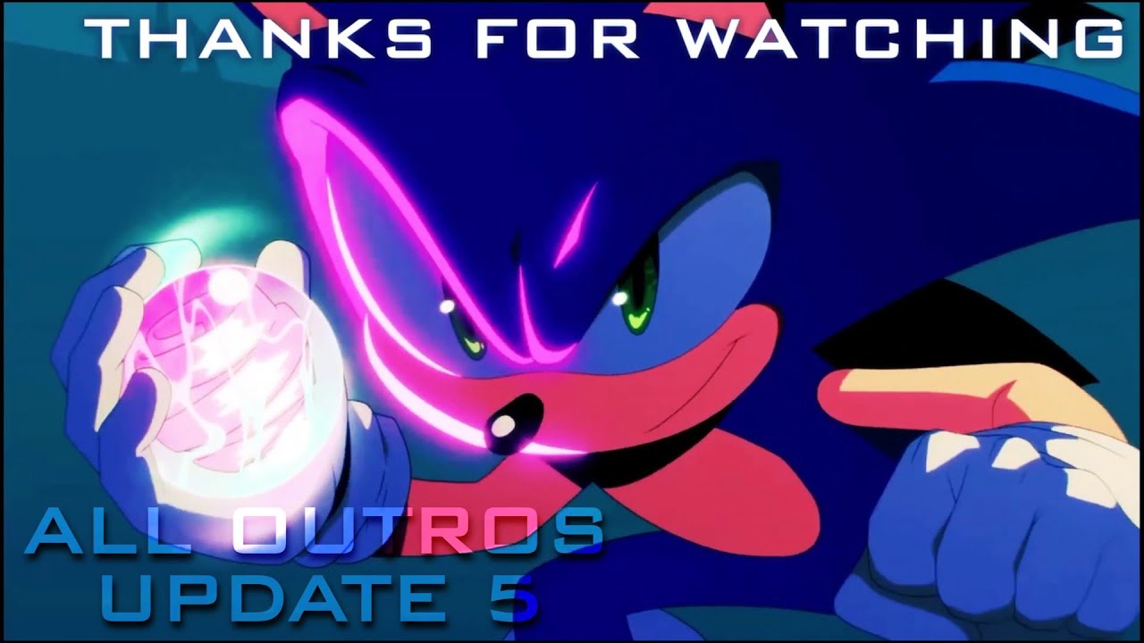 Sonic Speedrush All Outros Update 5 Youtube