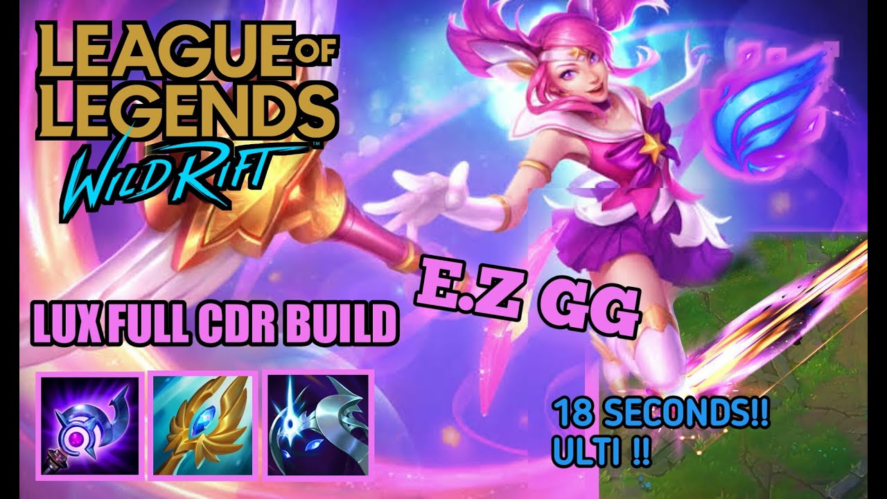Lux Wild Rift Full CDR Build 2023 - YouTube