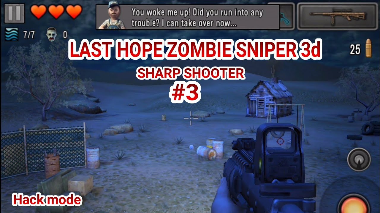 last hope zombie sniper 3d Sharp shooter apk mod part 3 - YouTube