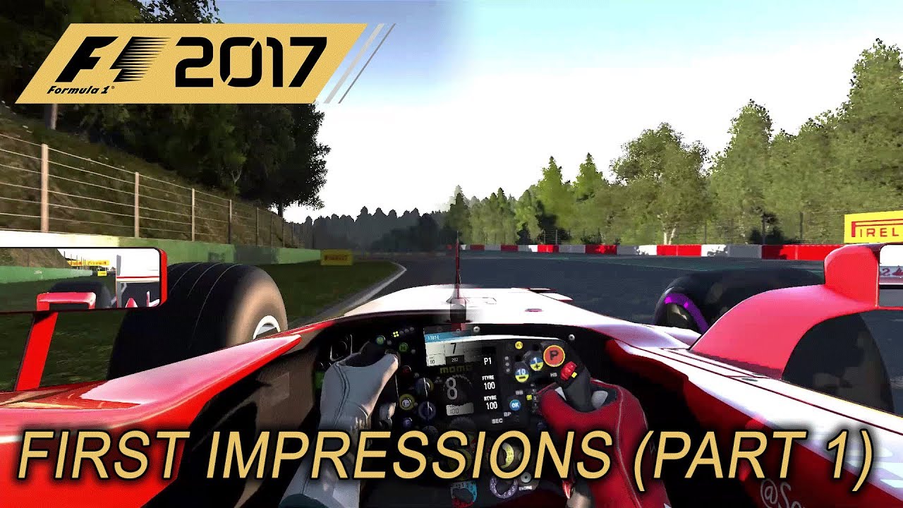 F1 2017 Gameplay (PC) | Spa! Ferrari SF-70H or Ferrari F2002?! | First ...