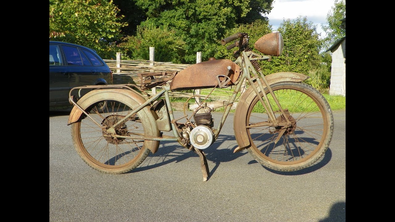 Présentation de ma René Gillet 100 cc modèle V de 1941 à restaurer ...