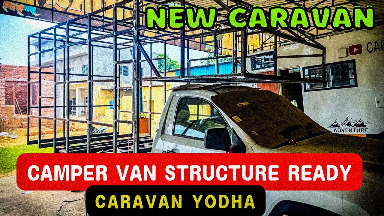 New Caravan Pipe Structure Ready - New Camper| #caravan goa #Campervan ...