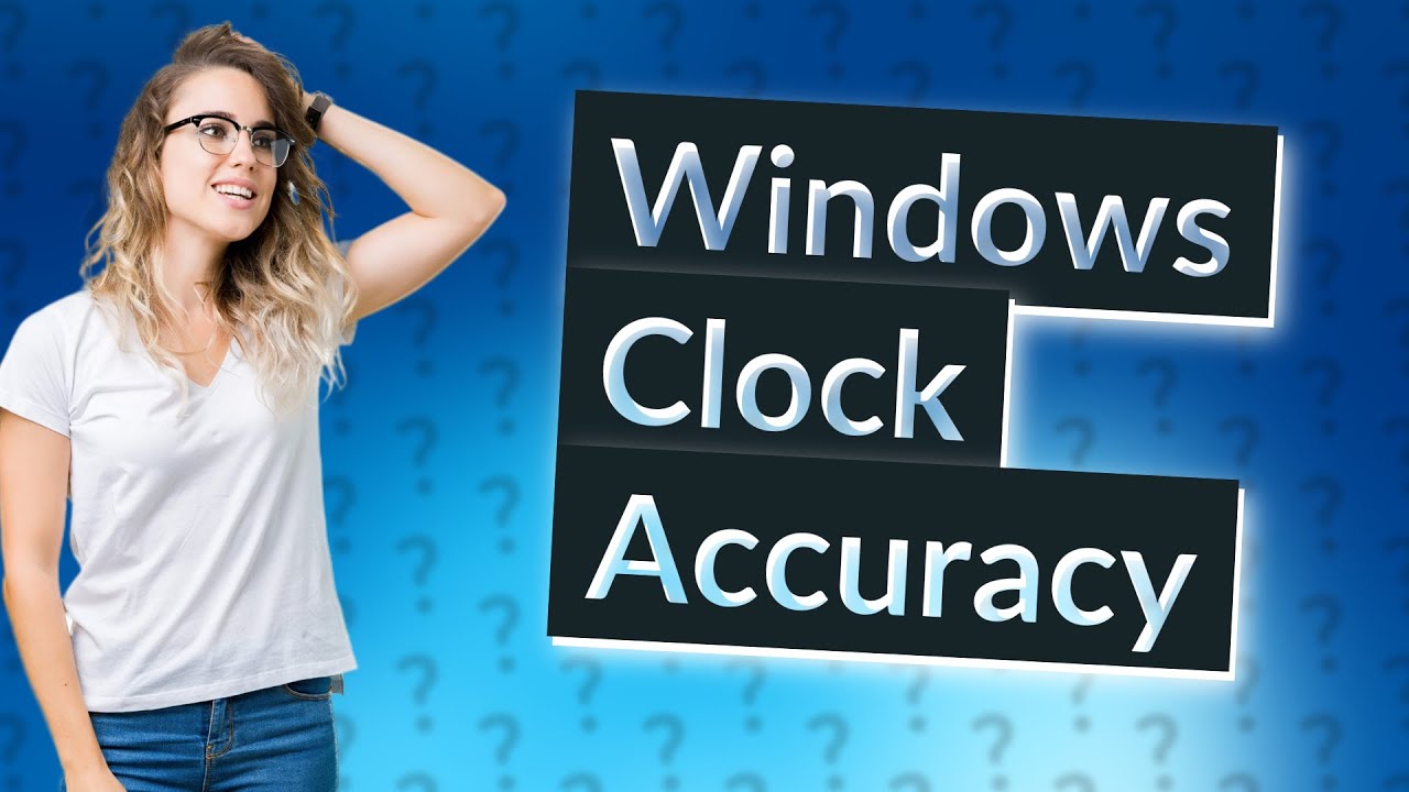 How accurate is Windows clock? - YouTube