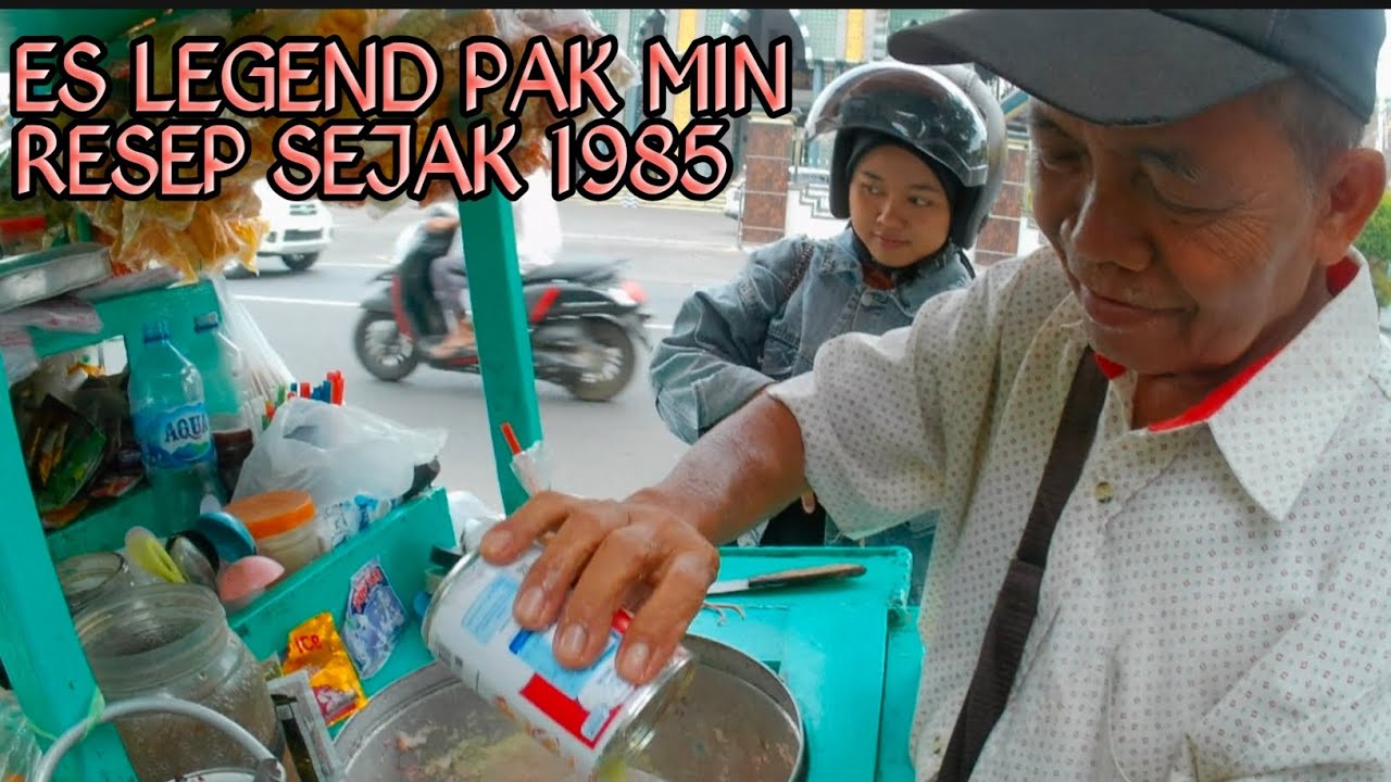 Es Legend pak min turen kabupaten malang , resep sendiri sejak 1985 ...