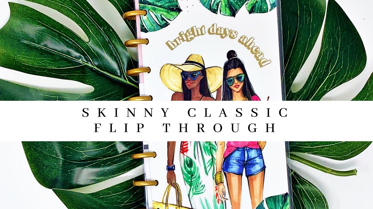 Happy Planner Skinny Classic Planner Flip Through YouTube Happy Planner Skinny Classic Planner Flip Through YouTube