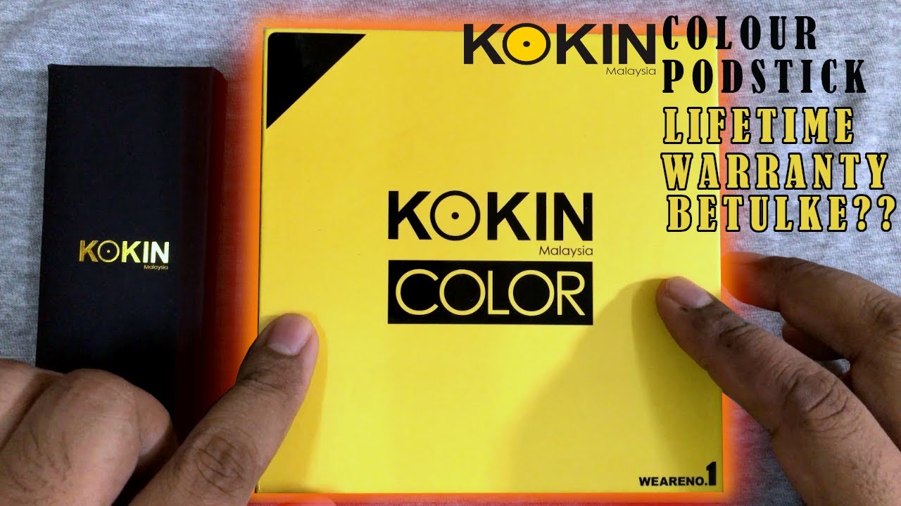 Pod Lifetime Warranty designed in Malaysia!! Kokin Colour by Kokin ...