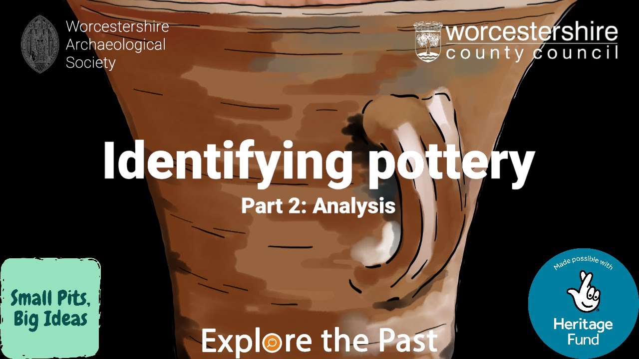 Identifying pottery part 2: Analysis - YouTube