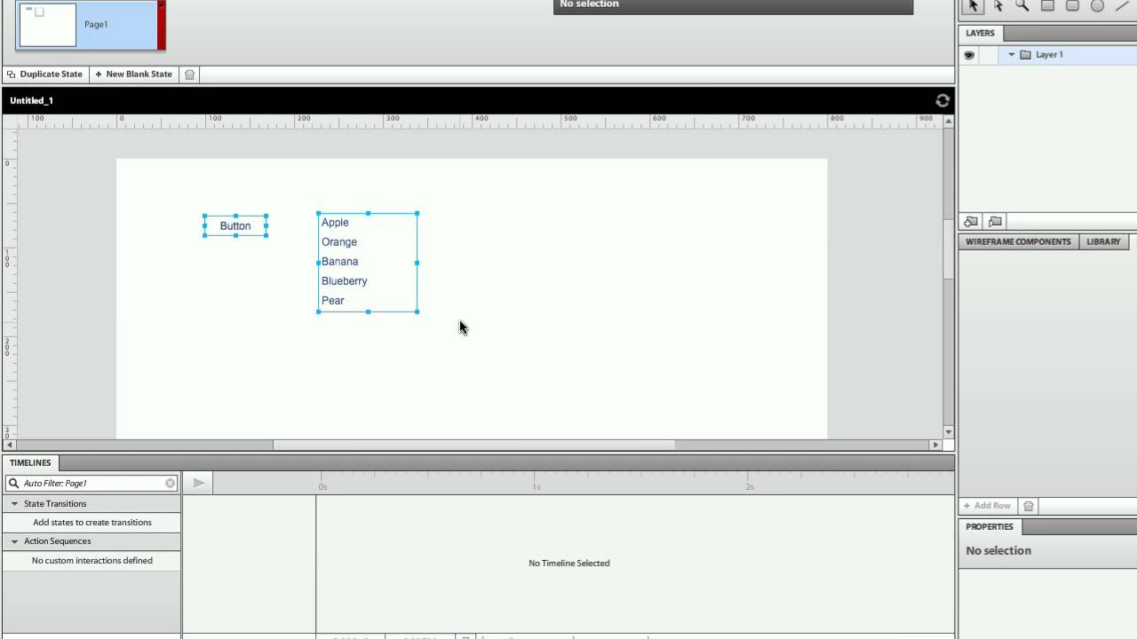 Interfaz Adobe Flash Catalyst - YouTube
