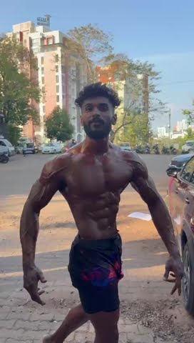 Backstage Posing : Mr Trivandrum Men's Physique 2025 #bodybuilding # ...