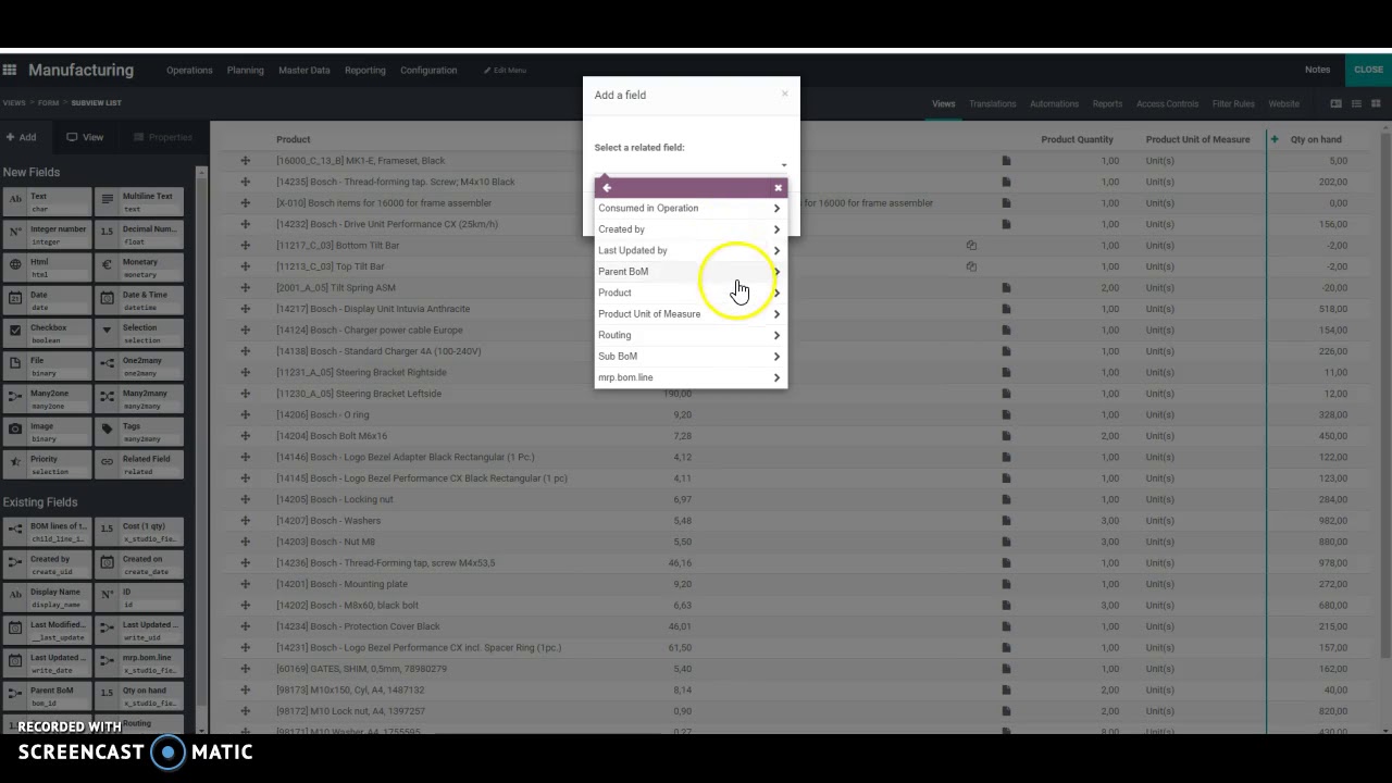 Quantity on hand - YouTube