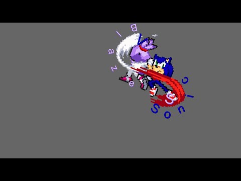 Sonic vs blaze