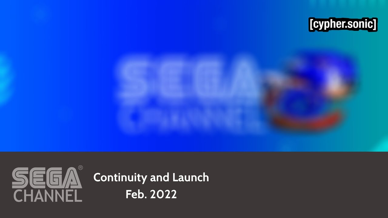 SEGA Channel Launch & Continuity, Feb. 2022 (totally real and rare ...