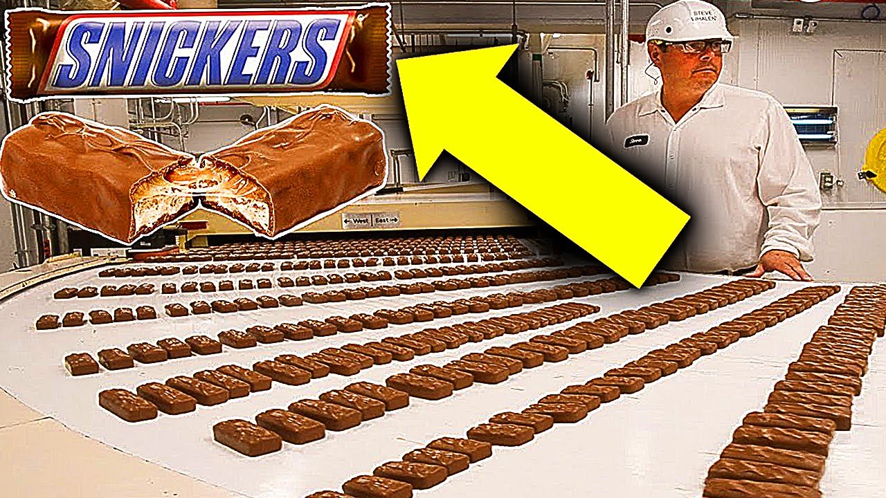 🍫 Cómo Se Fabrican los SNICKERS? 🍫 - YouTube