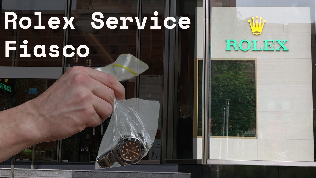 Rolex Submariner Servicing. Lesson learnt. - YouTube