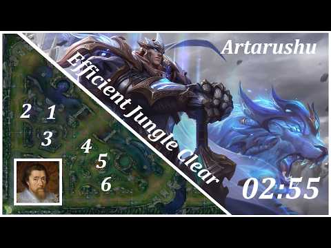 How to: Efficient Jungle Clear - Garen | 02:55!