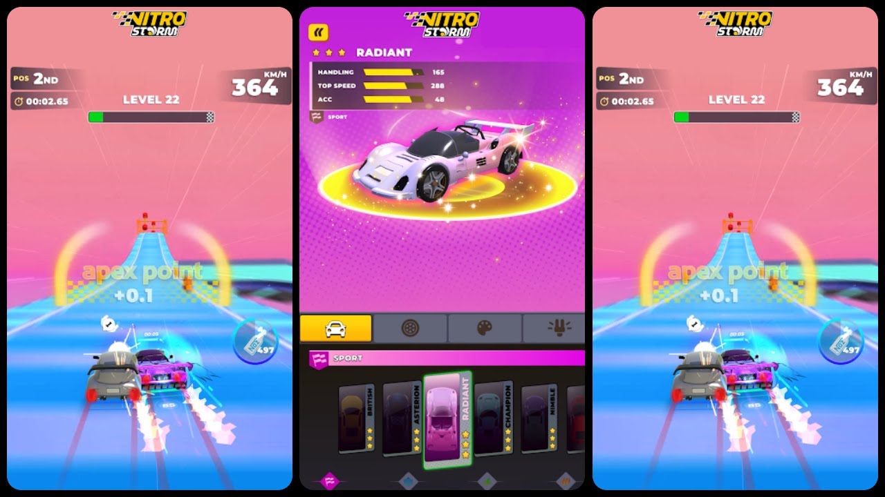 Nitro Storm Game Gameplay Android Mobile - YouTube