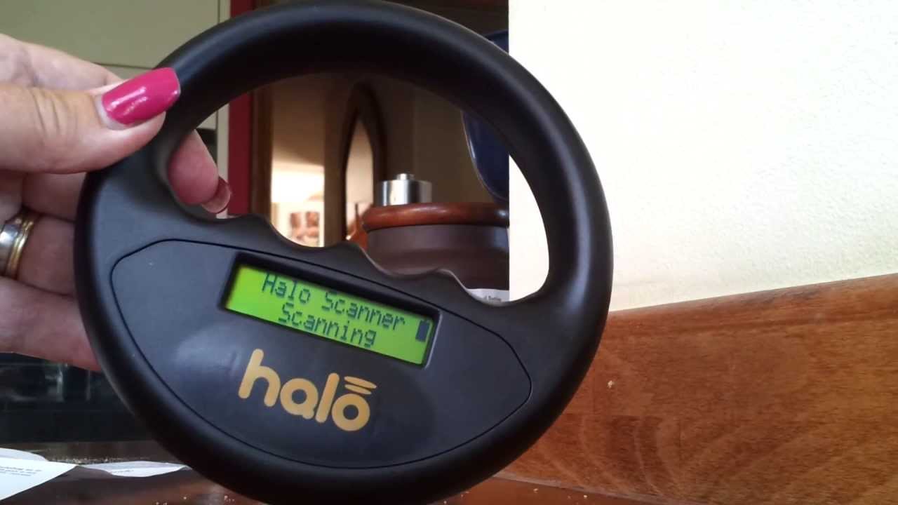 Halo Scanner Operation - YouTube