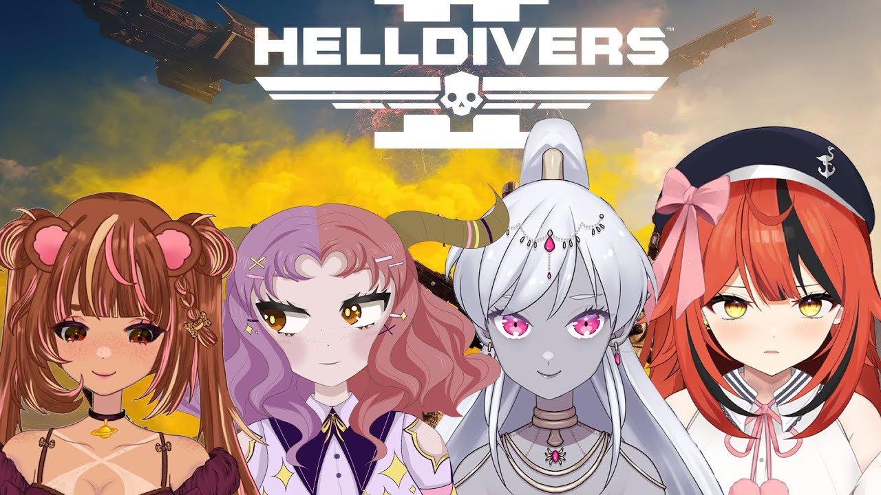 【HELLDIVERS 2】Anime Wives DEFEND DEMOCRACY!!! - YouTube
