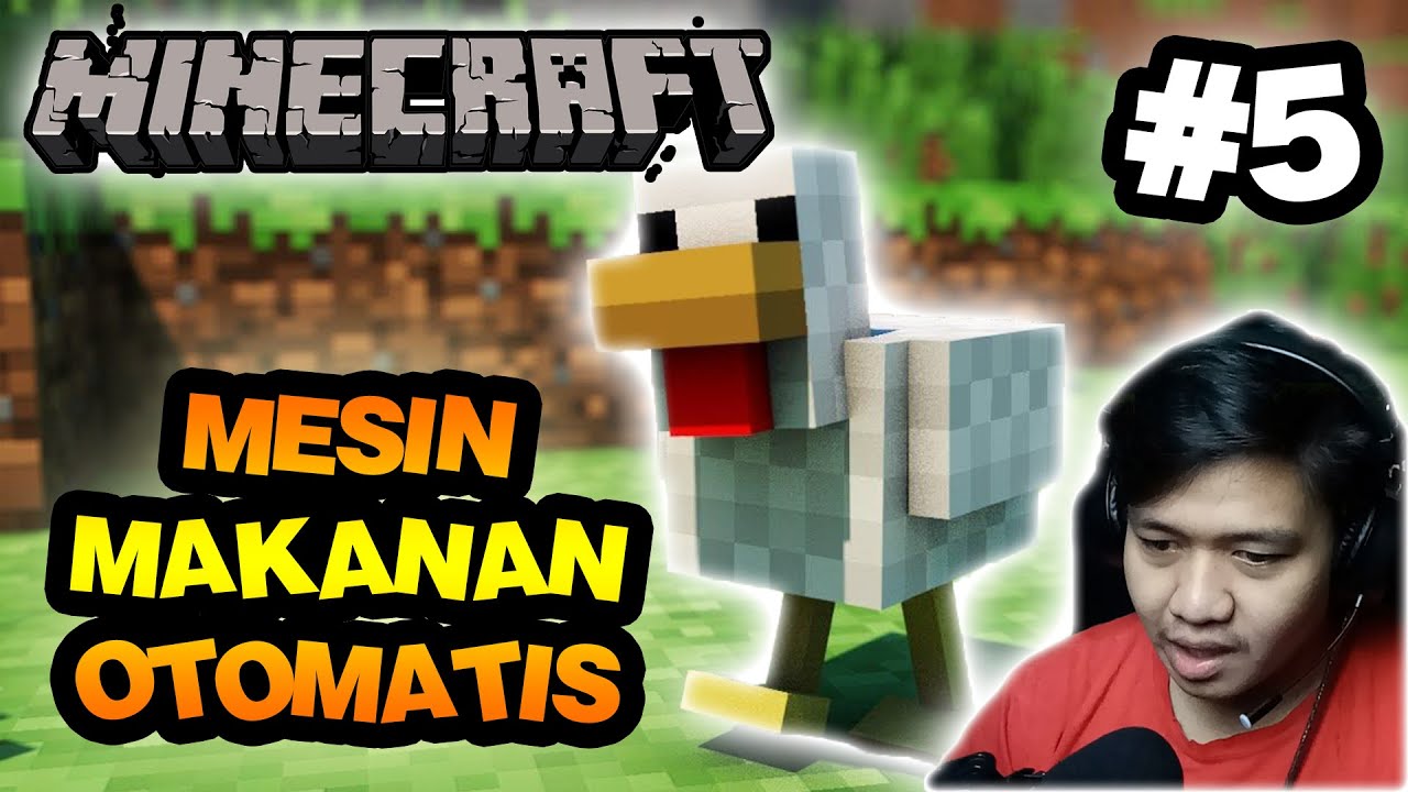 PABRIK AYAM🤣 MINECRAFT - GAMEPLAY INDONESIA #5 - YouTube