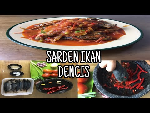 MASAK SARDEN IKAN DENCIS PAKAI BUMBU KAMPUNG #DIRUMAHAJA - YouTube
