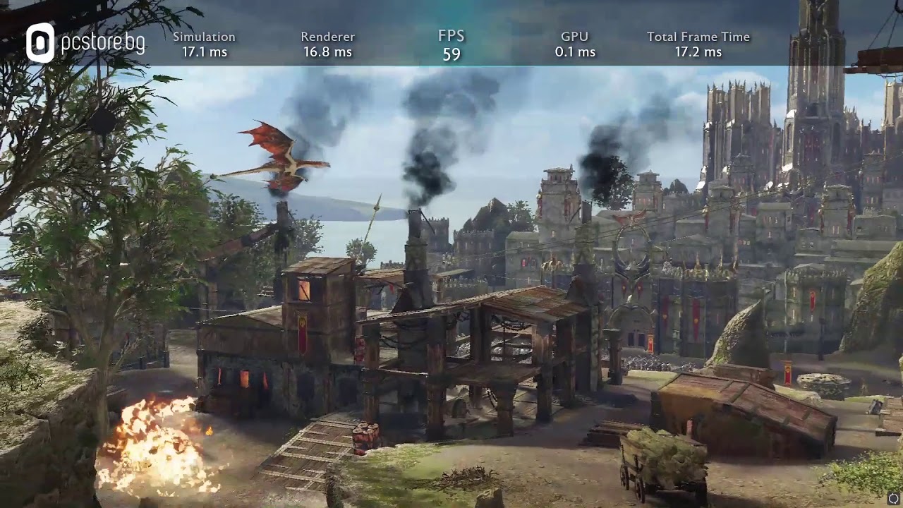 HP OMEN game test Shadow of War - YouTube