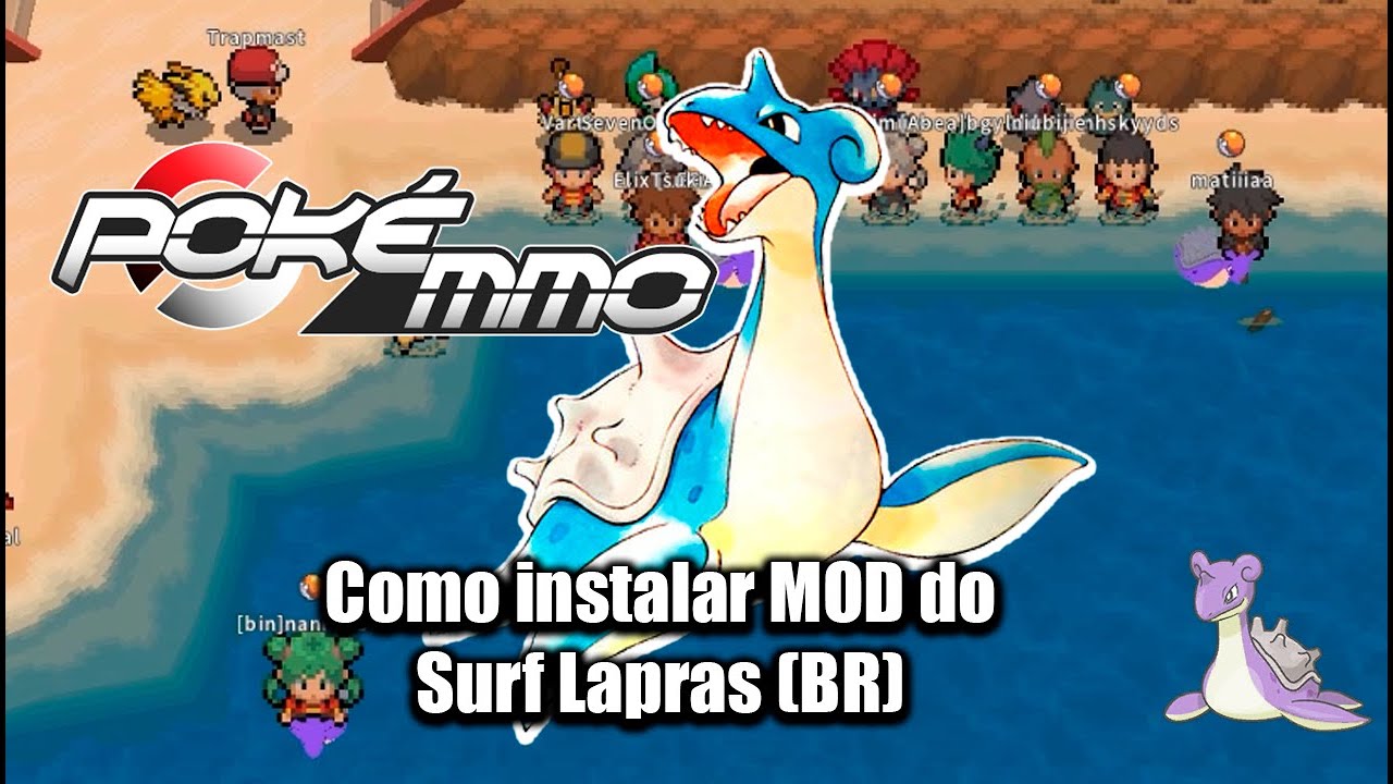 Tutorial - PokeMMO Como instalar o Mod do Lapras Surf - YouTube