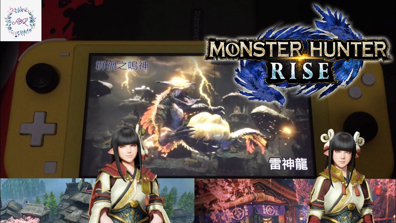 劇透！輕弩逃課！尾王雷神龍 Final Boss | 魔物獵人崛起 MHR Switch Lite - YouTube