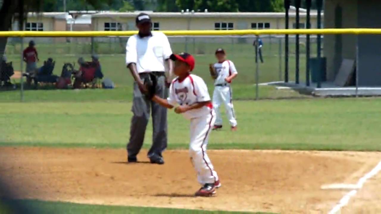 Tyler makes the play at Shortstop to 1stbase for the Out 5-22-2010 ...