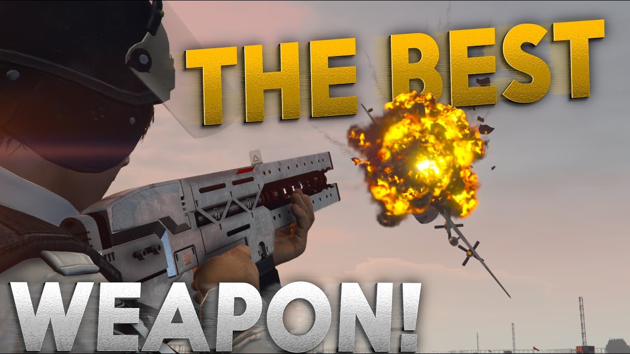 THE MOST OP WEAPON IN GTA Online! - YouTube