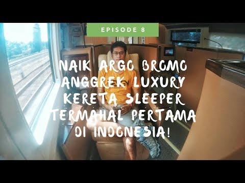Argo Bromo Anggrek Luxury, Kereta Api Sleeper Mewah Indonesia!