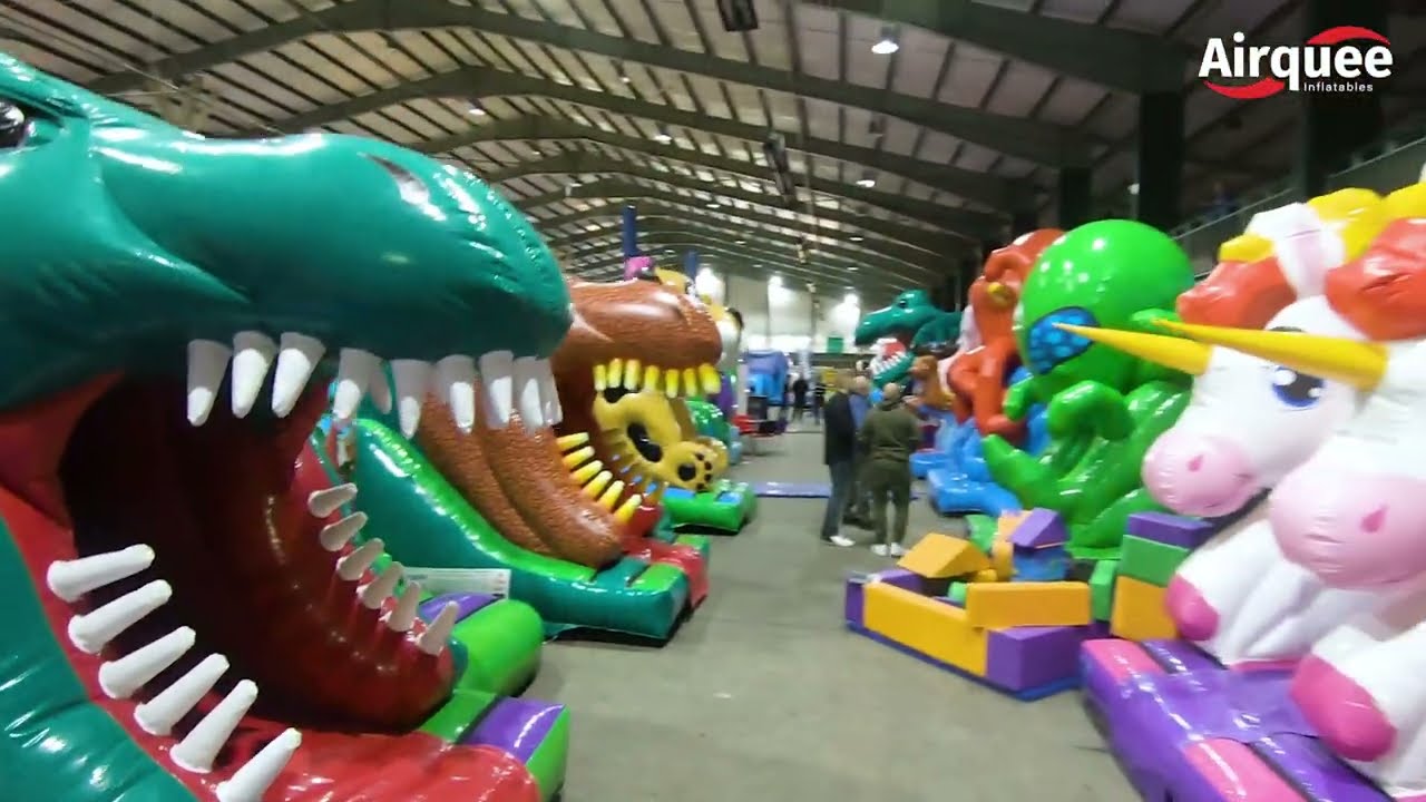 Airquee's biggest and best EVER stand at the Leisure Supplies Show ...