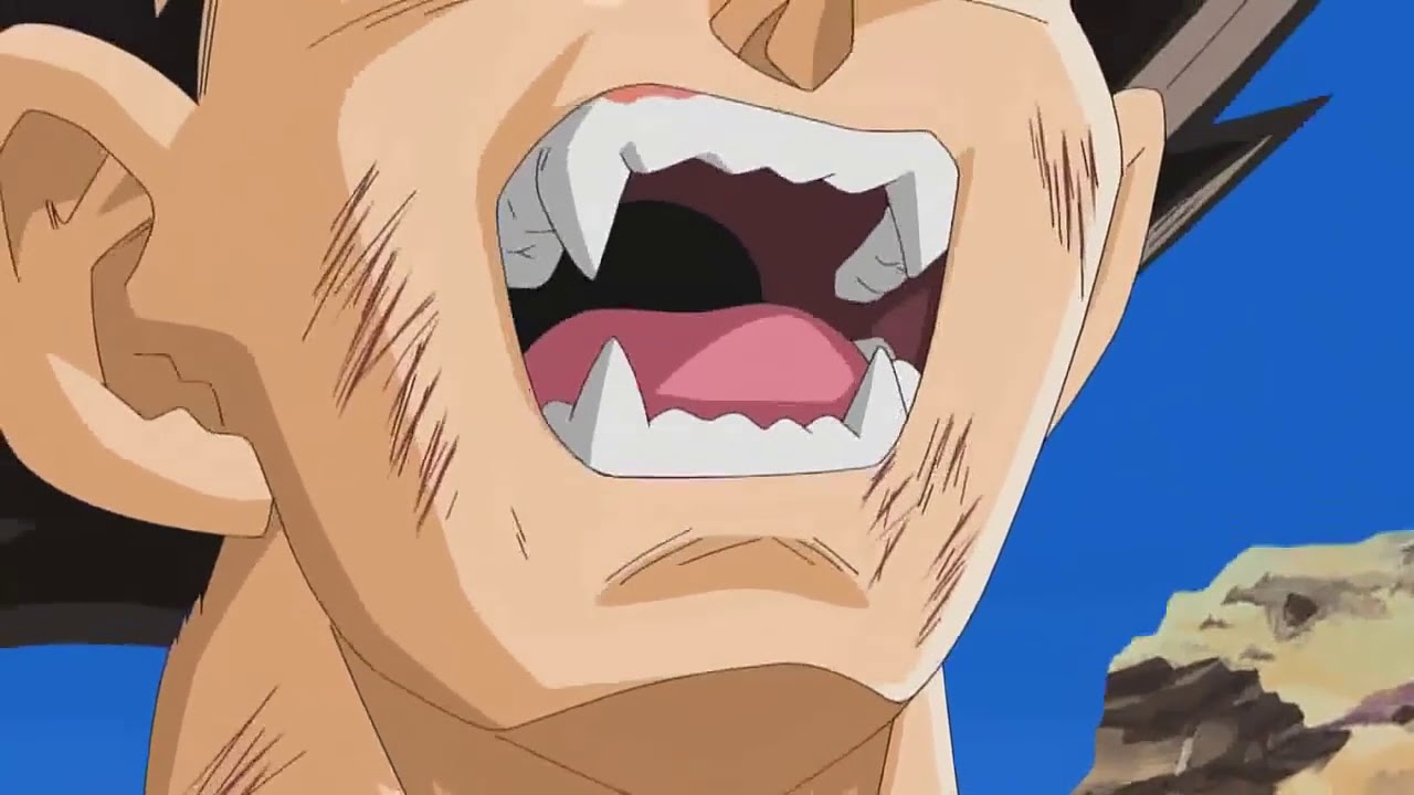 Vegeta se convierte en chango - YouTube