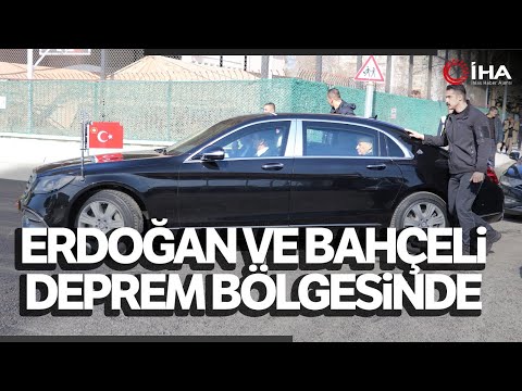 Cumhurbaşkanı Erdoğan ve MHP Lideri Bahçeli Osmaniye’de Depremzeleri Ziyaret Ediyo