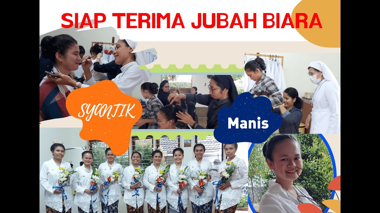 SIAP TERIMA JUBAH BIARA SUSTER FRANSISKAN SUKABUMI (SFS) - YouTube