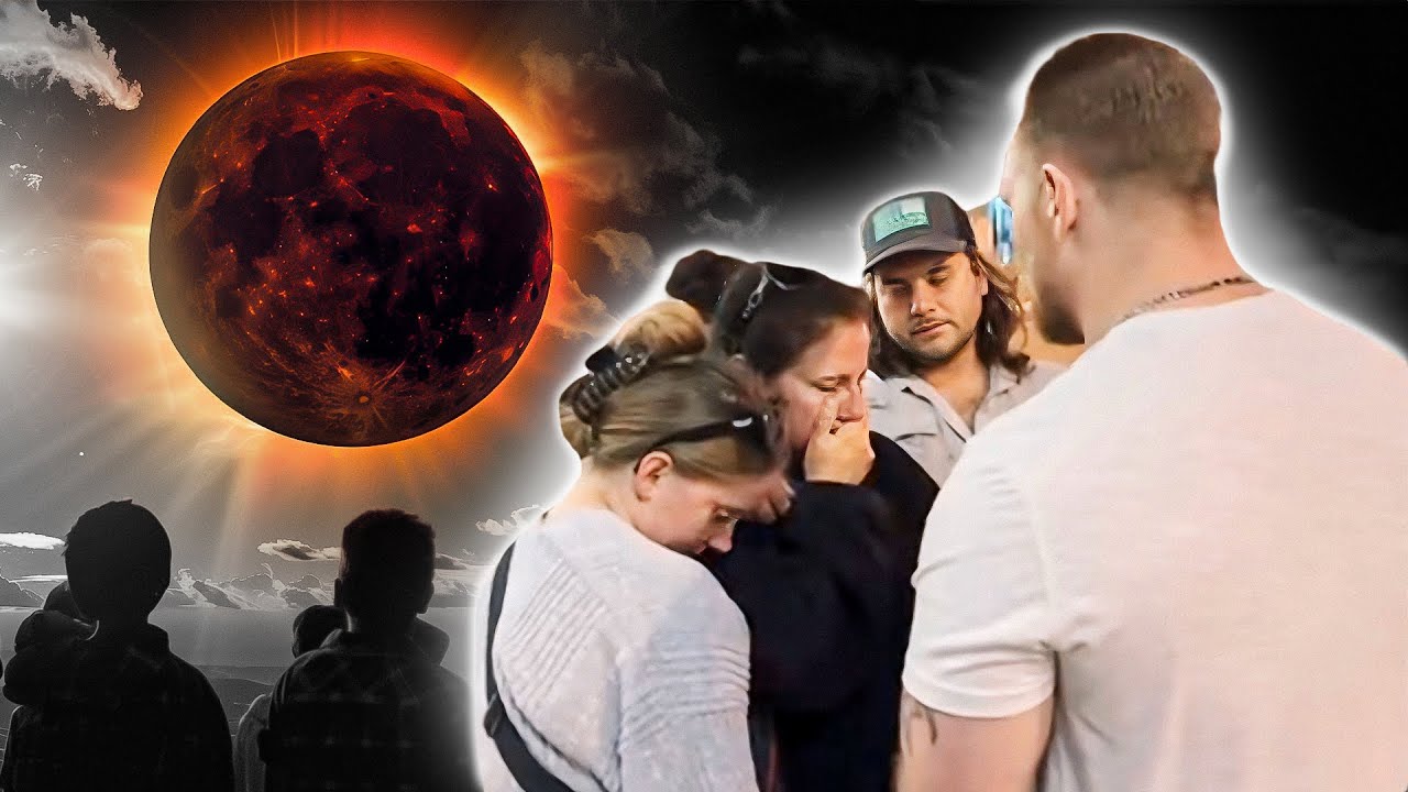 Praying For People On Solar Eclipse Day! - YouTube
