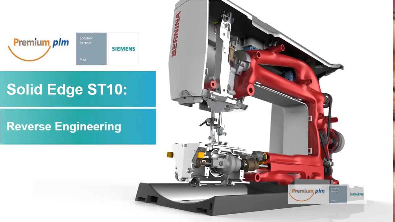 Solid Edge : Reverse Engineering ภาษาไทย โดยทีมงาน พรีเมียม พีแอลเอ็ม - YouTube