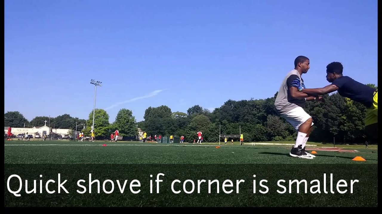 1 on 1 wide receiver training with Coach P. - YouTube