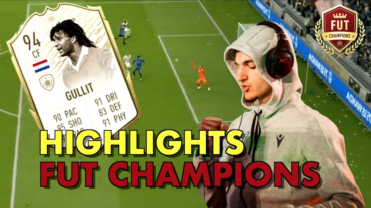 HIGHLIGHTS FUT CHAMPIONS ELITE 1! GULLIT PRIME MOMENTS VALE A PENA ...
