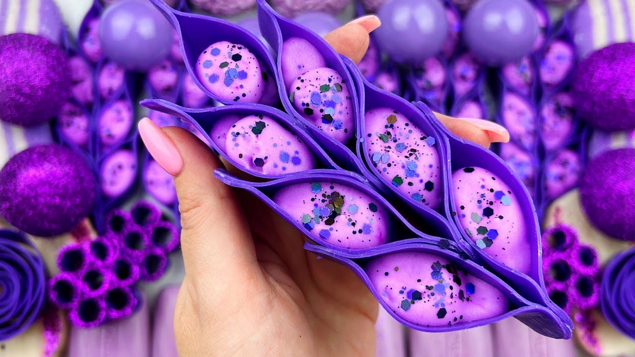 Clay cracking★Hand crush soap stripes★Soap boxes with foam and starch ...