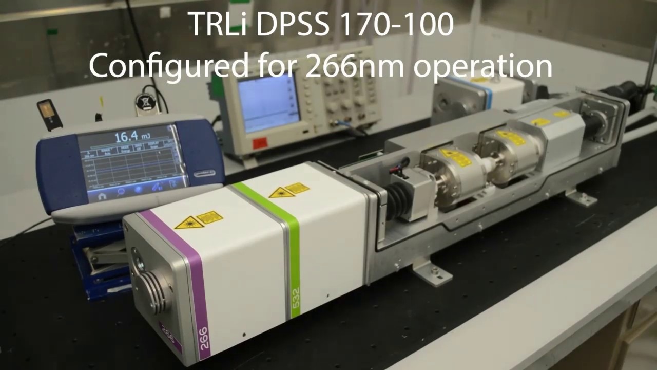 Litron Lasers Compact High Energy TRLi DPSS - YouTube