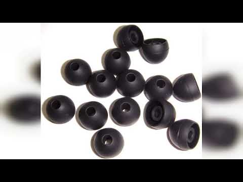 Rezension: 7 Paar (Satz Mit 14 Stück) Gummi Silikon Ohrpolster Ohrstöpsel Für In-Ear Ohrhörer. Gr...