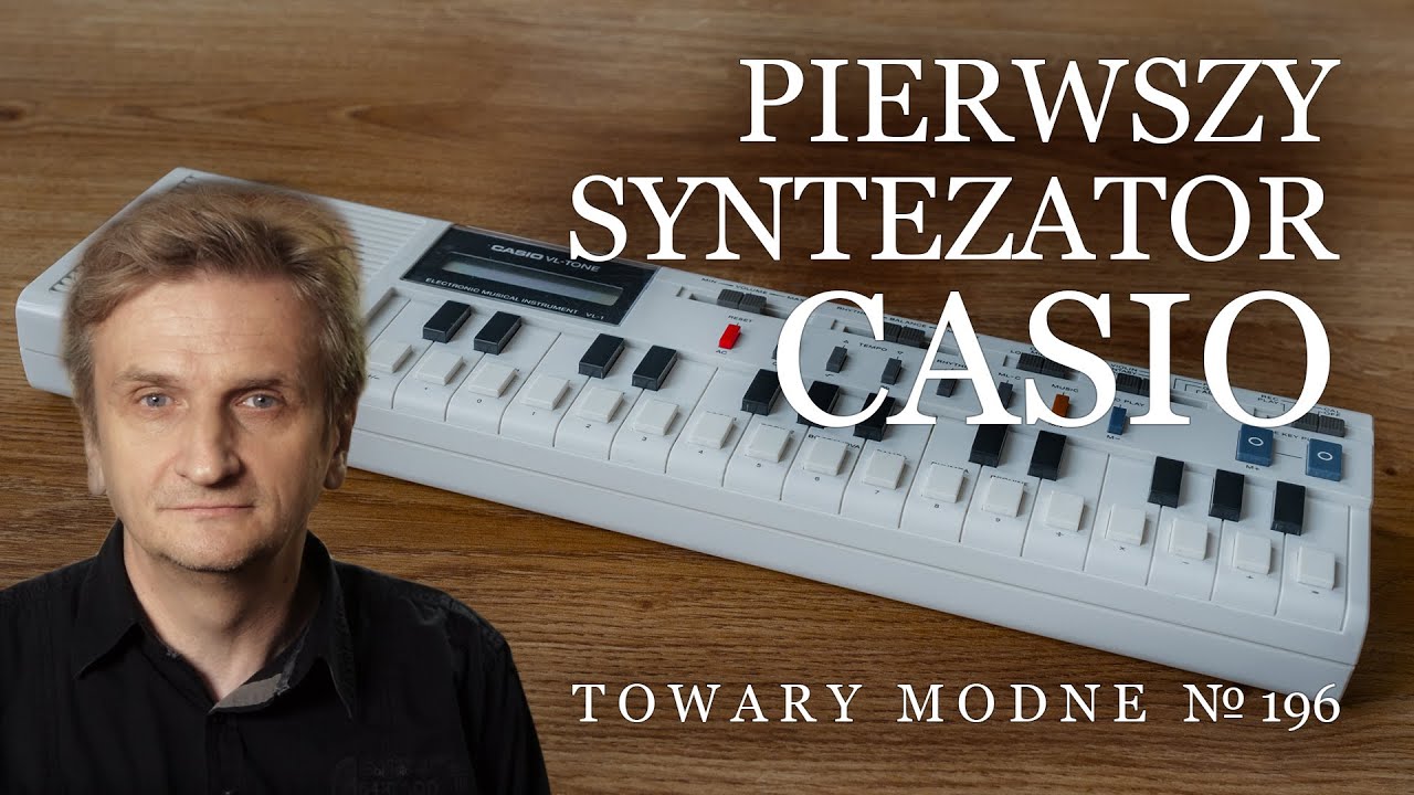 Pierwszy syntezator Casio VL-1 [TOWARY MODNE 196] - YouTube