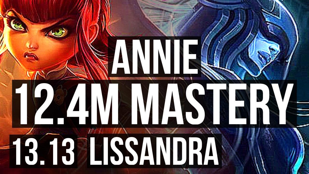 ANNIE vs LISS (MID) | 12.4M mastery, 2700+ games, 11/2/15 | NA Master ...